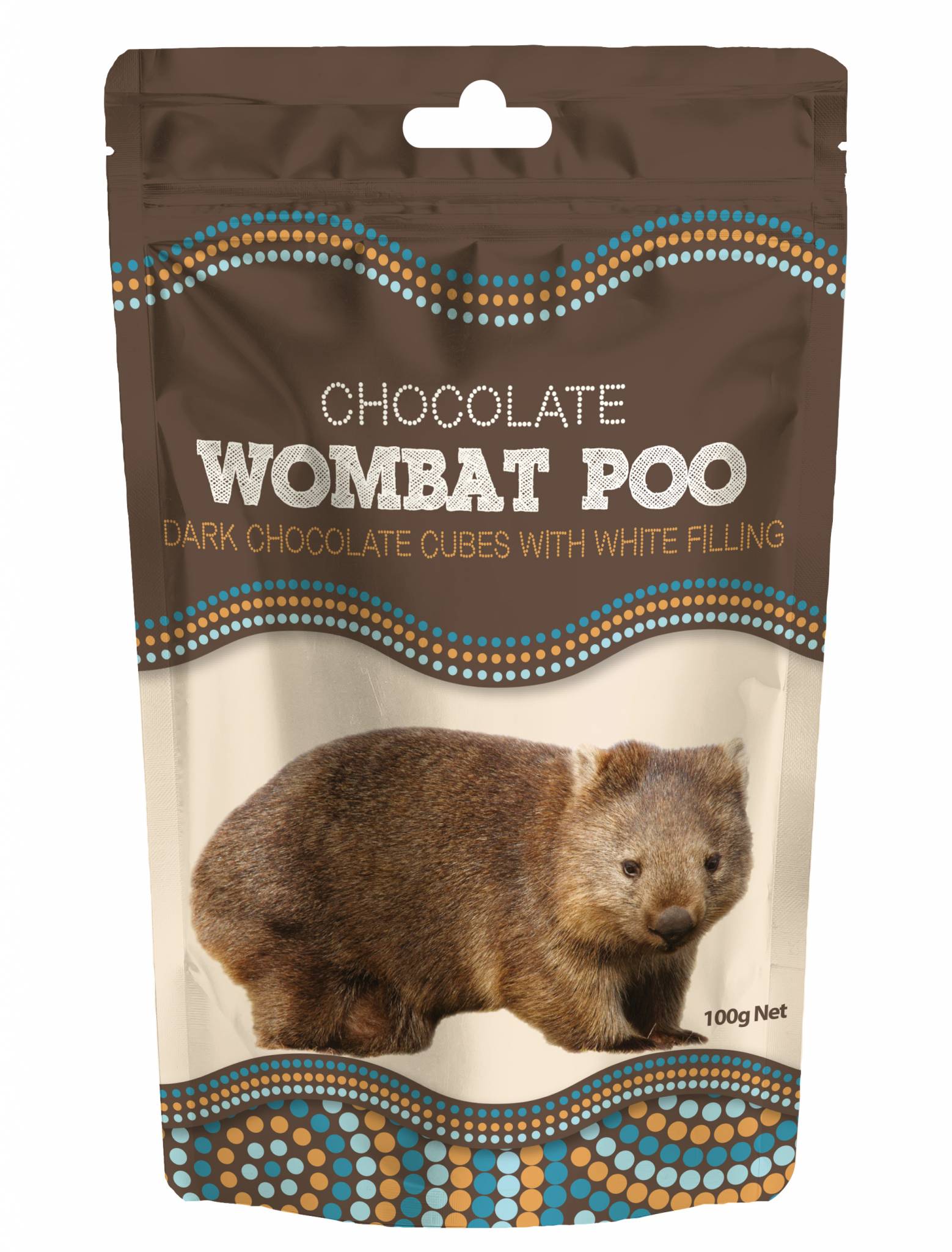 Wombat Poo (Dark Chocolate Filled Cubes) | Chocolate Souvenir Products ...